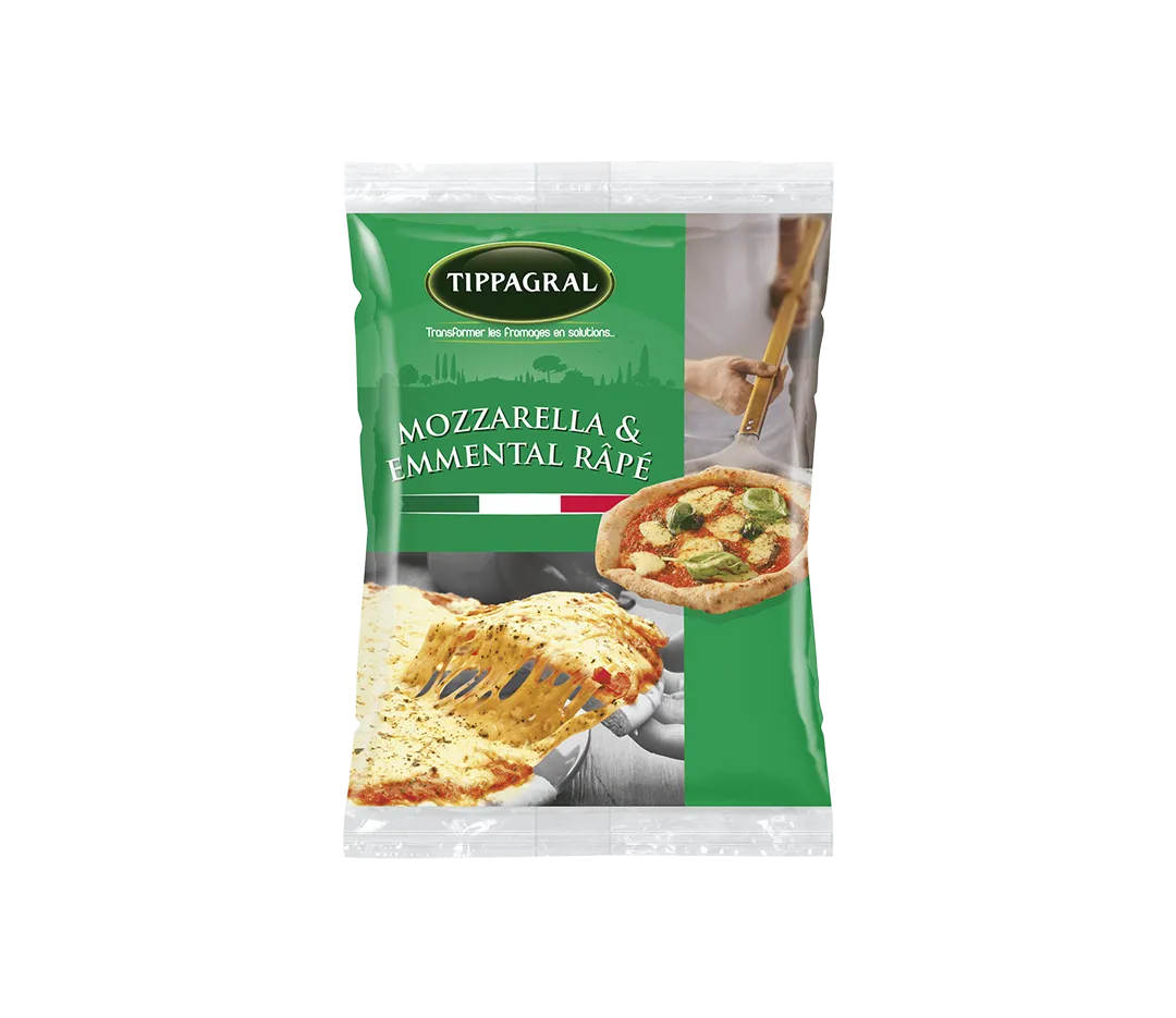 Mix emmental mozzarella - 1kg